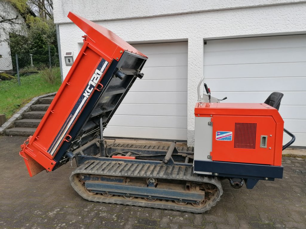 Kubota KC 121 Kettendumper - Maschinenvermietung Hoffmann